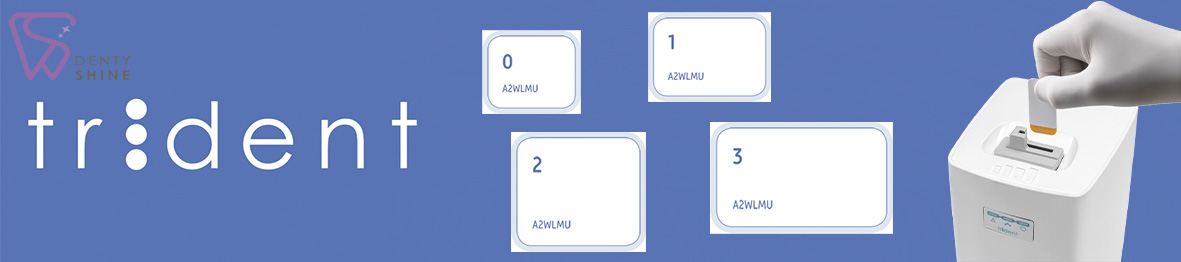 اسکنر فسفرپلیت ترایدنت Trident مدل Reader - دنتی شاین